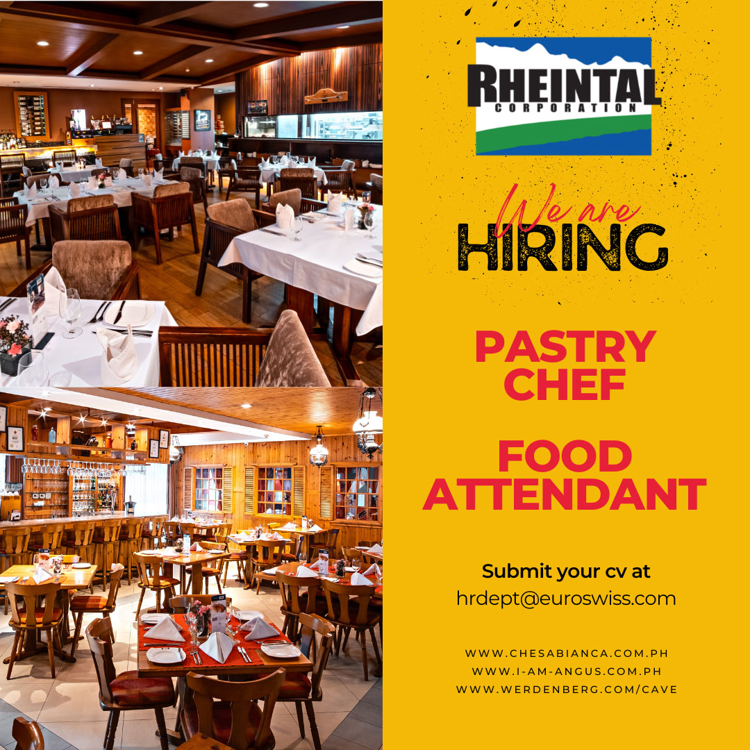 Careers - Chesa Bianca Swiss Restaurant